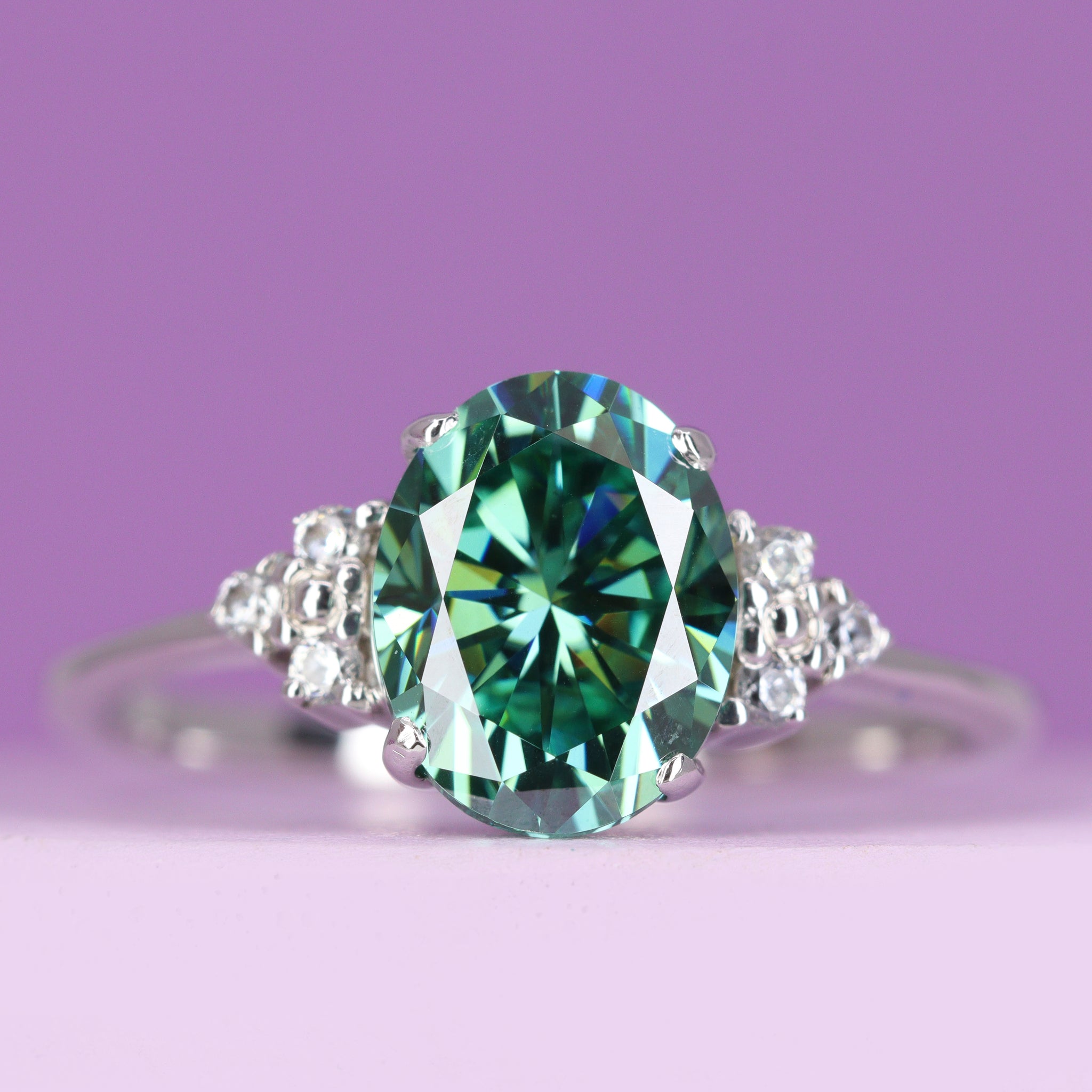 Moissanite vs Lab Diamond: What's the Difference? – Jessica Flinn Fine ...